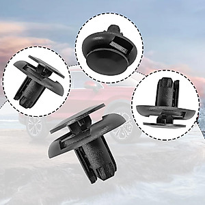 30pcs Fender Liner Clip, Nylon Splash Shield Bumper Retainer Clips Compatible with Honda Acura Accord Civic CRZ Fit Insight Odyssey Passport Pilot Ridgeline ILX Mdx RDX RLX TLX Tsx 91512-SX0-003