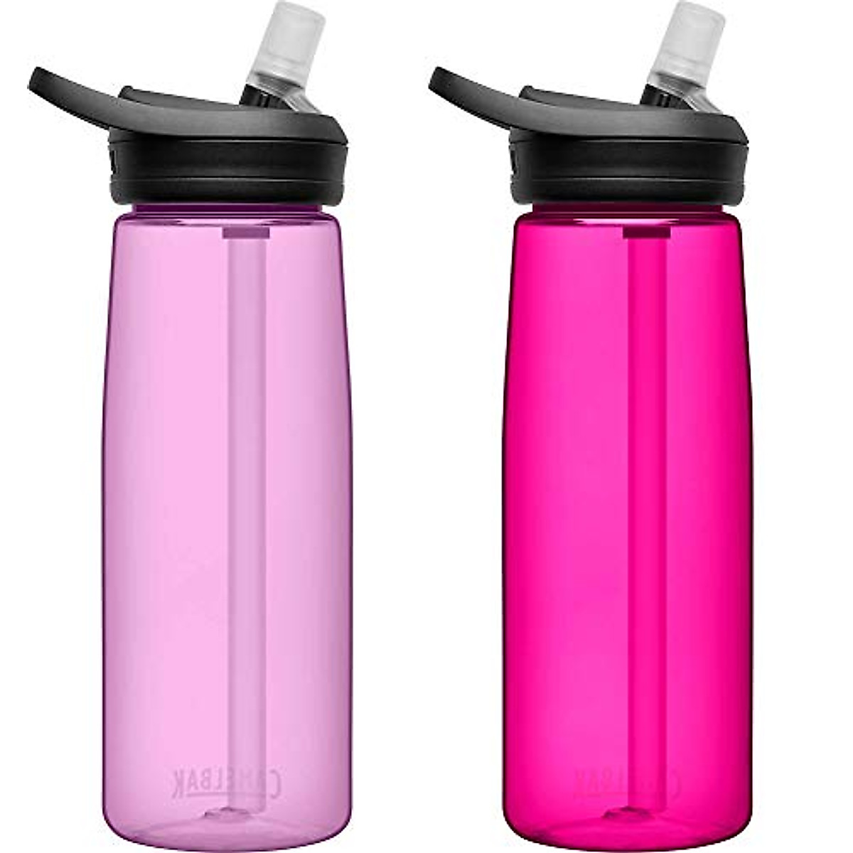CamelBak eddy+ BPA Free Water Bottle 25 oz, 2-Pack, Dusty Lavender / Deep Magenta