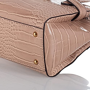 GUESS Enisa Mini Satchel, Camel