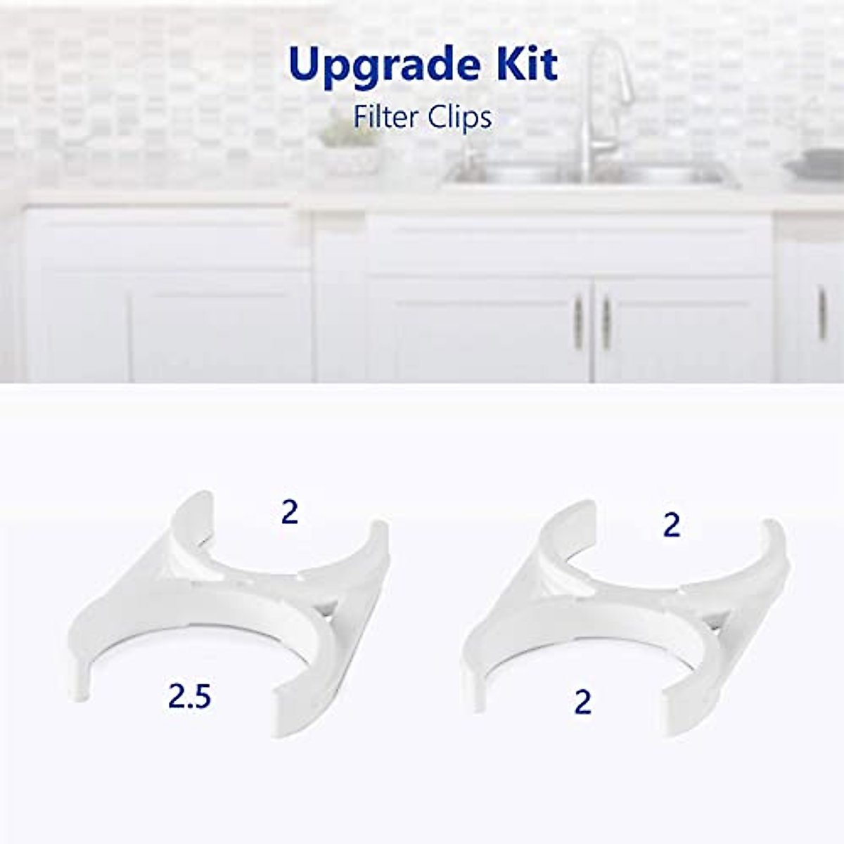Filter Upgrade Kit for Reverse Osmosis and Under Sink Water Filtration System – Add a New Filtration Stage to Your System – Includes Adapters for ¼” Threaded and Quick Connect Filters – Express Water