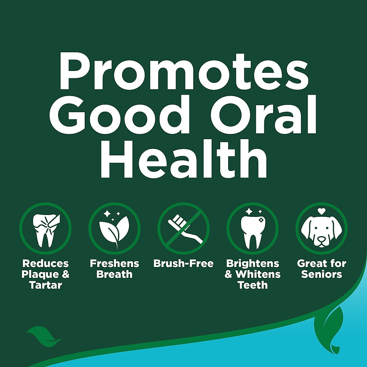 Vet’s Best Dental Powder for Dogs – Brush-Free Solution – Prevent Plaque & Tartar – Made with Natural Brown Seaweed & Brewer’s Yeast – Dog Teeth Cleaning Powder – 90 Day Supply (for 23-66lb Dogs)