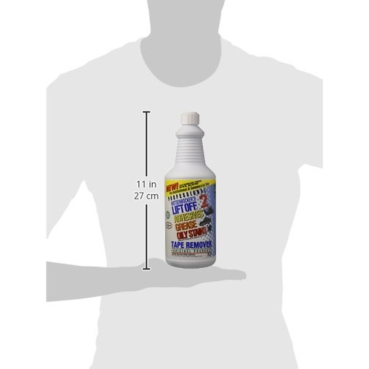 Motsenbocker’s Lift Off 40703-6PK 32-Ounce Tape, Label, and Adhesive Remover Safely Removes Stickers, Glue, Decals, Sticky Residues and More from Vehicles, Furniture, Tile, Wood, and More