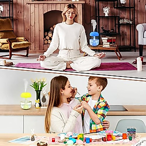 RAINDROPZ Rain Cloud Humidifier by Hugo & Jude - Oil Diffuser, Rain Sounds for Sleeping & Mushroom Night Light. Anti-Splash Mushroom Humidifier for Better Sleep & Wellness. (Excl. Essential Oils)