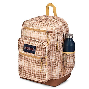 JanSport Cool Student Backpack - School, Travel, or Work Bookbag with 15-Inch Laptop Pack, Boho Floral Graphite Grey