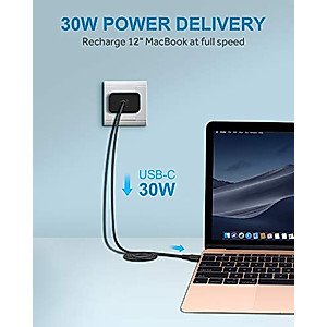 USB C Charger - NANAMI 30W USB Wall Charger PD3.0 Fast Charging Block for iPad Pro/Air/Mini, Mobile Charger Adapter for iPhone 14/13/13 Pro/13 Pro Max/12, MacBook Air, Samsung Galaxy S23/S22/S21/S20