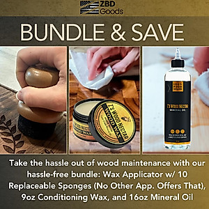 Z's Wood Nectar 16oz Odorless Food-Grade Mineral Oil - Premium Care for Cutting Boards, Butcher Blocks, Countertops, Bamboo, Kitchen Utensils & More