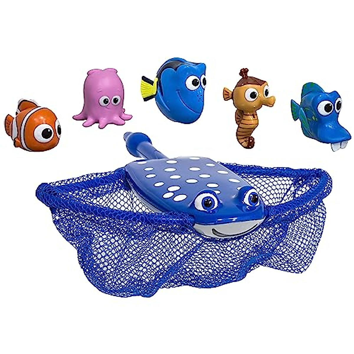 SwimWays Disney Finding Dory Mr. Ray's Dive and Catch Game, Bath Toys and Pool Party Supplies for Kids Ages 5 and Up