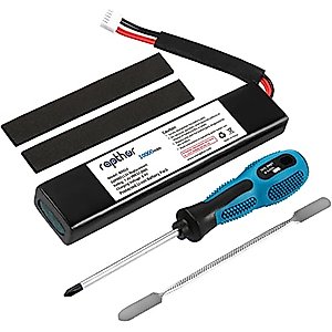 rapthor 10000mAh Replacement Battery for JBL Xtreme Bluetooth Speaker fits JBL GSP0931134 High Capacity Li-Polymer Replacement Battery with DIY Tools