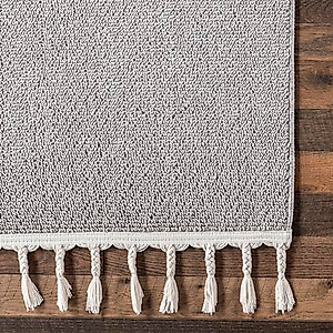 nuLOOM Amiah Graphic 4x6 Area Rug for Living Room Bedroom Dining Room Nursery Kitchen, Multicolor