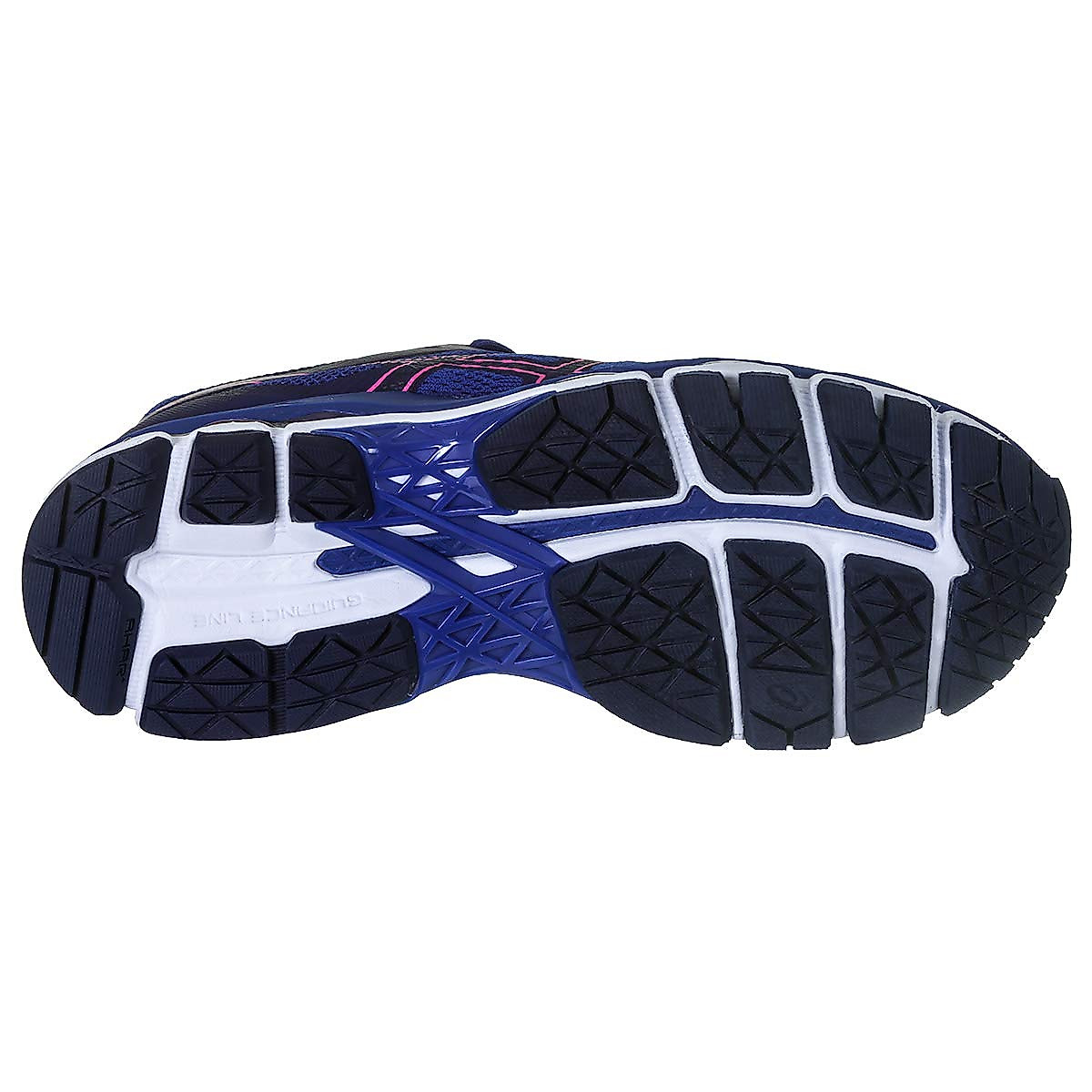 ASICS Gel-Superion 2 Womens Running Trainers 1012A033 Sneakers Shoes (UK 7.5 US 9.5 EU 41.5, Monaco Blue Pink 401)