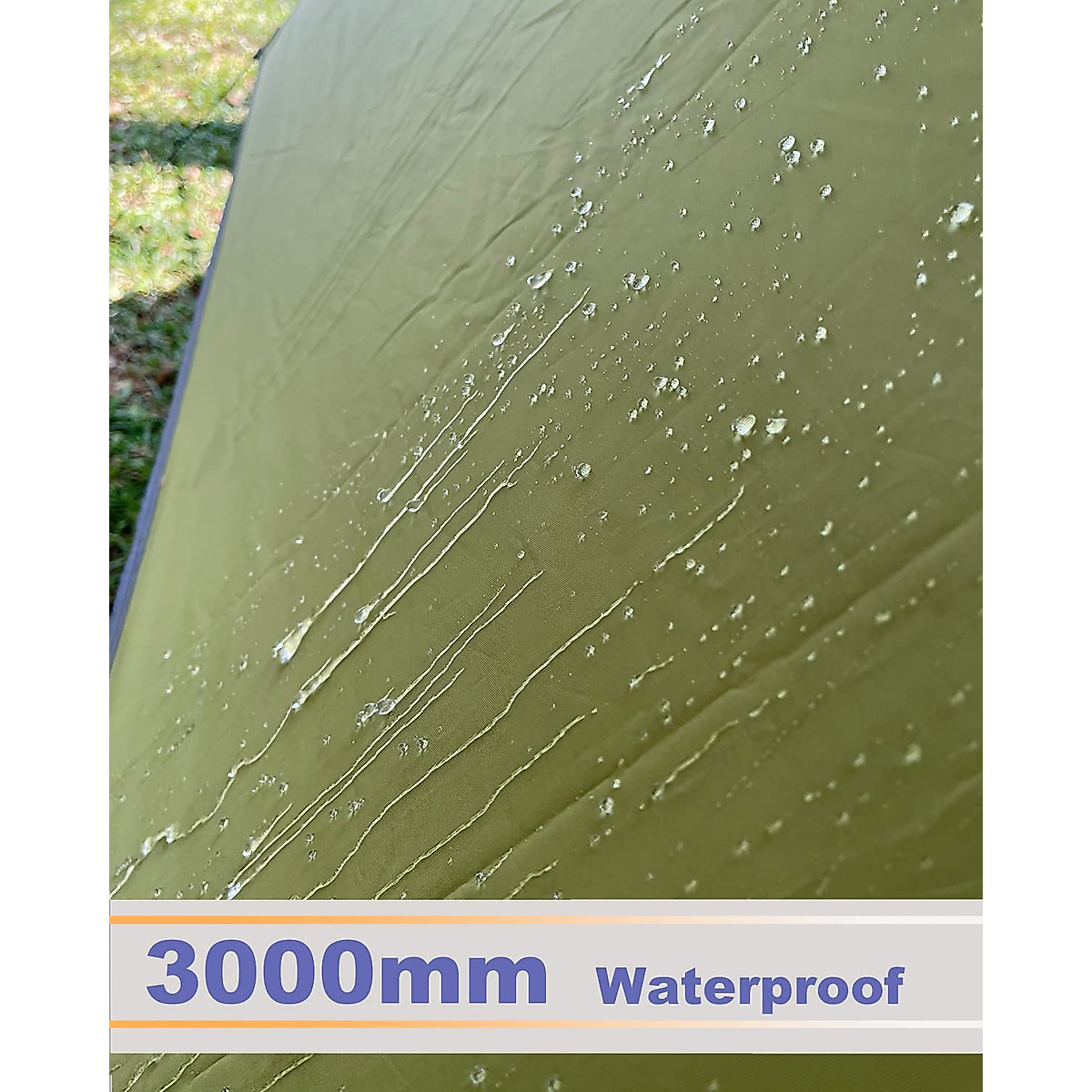 Sunyear Hammock Tent Rain Fly-Camping Hammock Outdoor Tarp-Small Door Design-Keep Side Wind Rain-Best for Backpacking Hiking Camping Survival