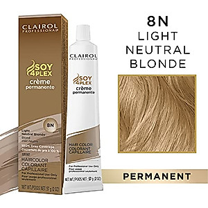 Clairol Professional Permanent Crème, 8n Light Neutral Blonde, 2 oz (Pack of 1)