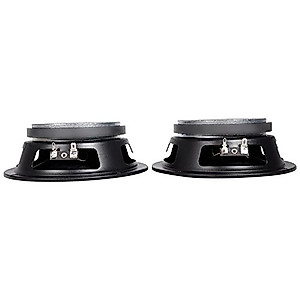 Rockville Pair X6.5C Competition 6.5" 1000W Component Speakers/Titanium Tweeters, black,silver