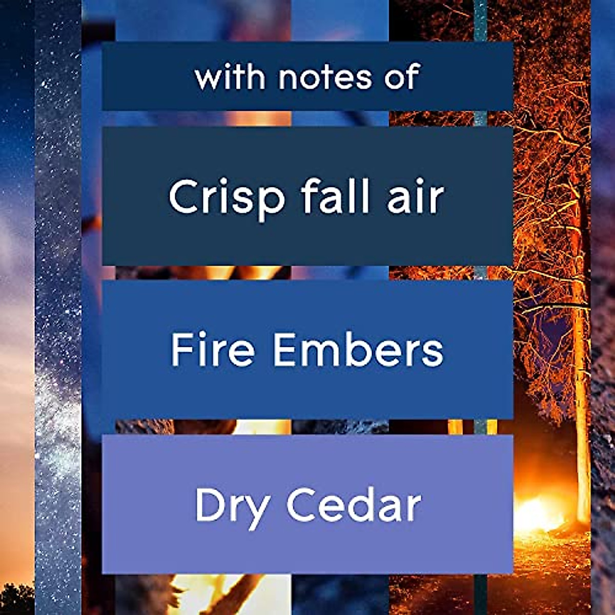 Glade Candle, Fragrance Candle Infused with Essential Oils, Air Freshener Candle, 3-Wick Candle (Fall Night Long)