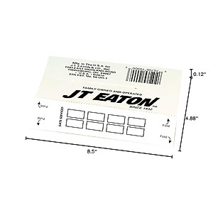 JT Eaton 199 Pest Catchers® Glue Board - 4.875" x 8.5", Non-Poisonous, No-Mess Cleanup, Foldable Tunnel Design