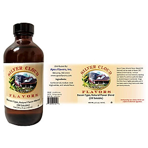 Bacon Type, Natural Flavor Blend (Oil Soluble) - 4 fl. oz. glass bottle with dropper cap