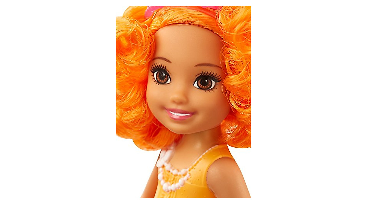 Barbie Dreamtopia Rainbow Cove Sprite Doll - Orange