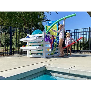 Zippity Outdoor Products ZP19061 36" W x 64" L x 38" H Zippity Poolside Deckbox Storage Organizer