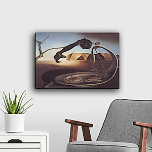 The Sublime Moment by Salvador Dali Poster Decorative Painting Canvas Wall Art Living Room Posters Bedroom Painting 12x18inch(30x45cm)