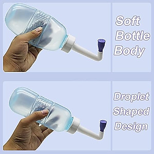 Portable Handheld Personal Hygiene Refresher Toilet Butt Cleaner Travel Bidet Spray Bottle for Home 450ml