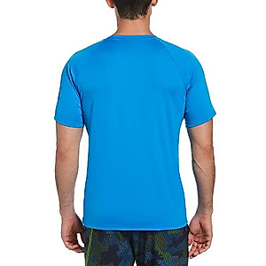 Nike Womens Standard Short Sleeve Hydrogu, Photo Blue, X-Large