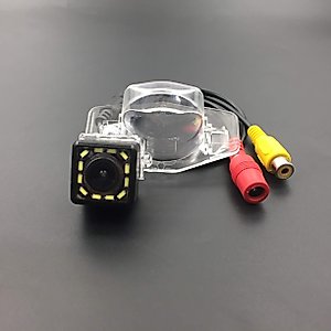 for Honda Odyssey/Crosstour/CR-V 2007~2010 Car Rear View Camera+12LED Back Up Reverse Parking Camera/Plug Directly