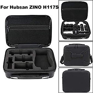 Toxz Portable Storage Bag Waterproof Carrying Case Box Handbag for Hubsan Zino H117S,Inner Tank Thickened,Shockproof,Double Zipper,Lightweight Practical