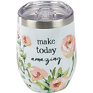 Primitives by Kathy Wine Tumbler Make Today Amazing Insulated