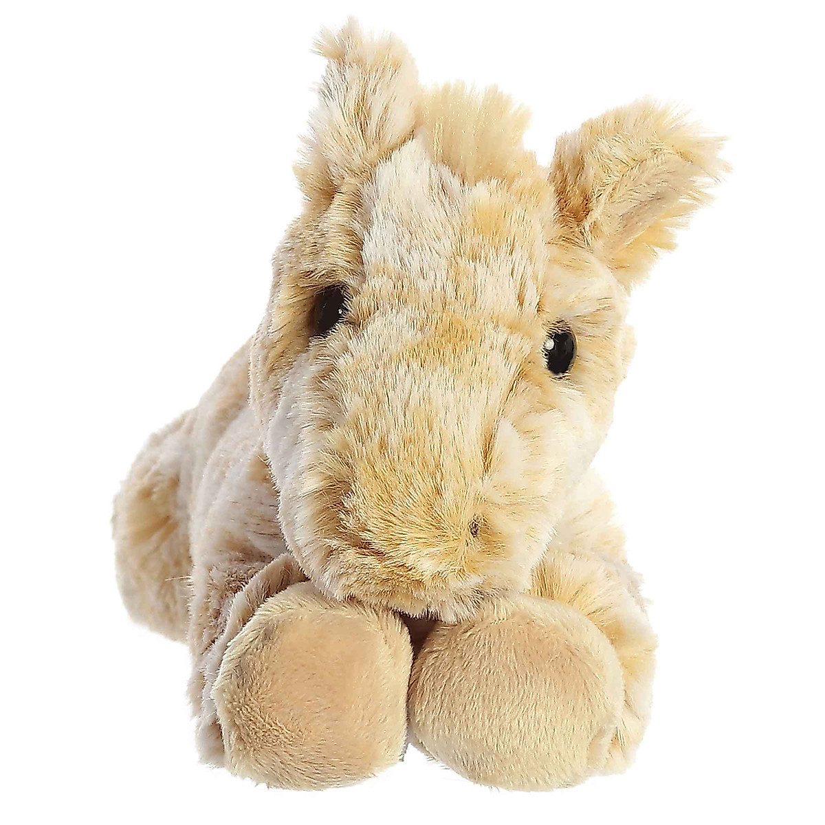 Aurora® Adorable Mini Flopsie™ Caramel Horse™ Stuffed Animal - Playful Ease - Timeless Companions - Brown 8 Inches