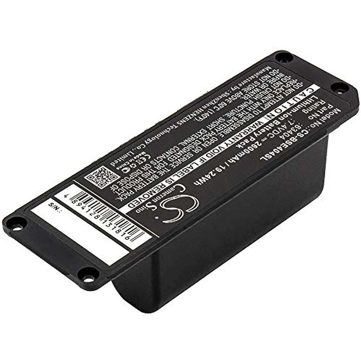 Replacement Battery Part No. 063404 for Bose Soundlink Mini, 2600mAh/19.24Wh, Portable Speaker Battery