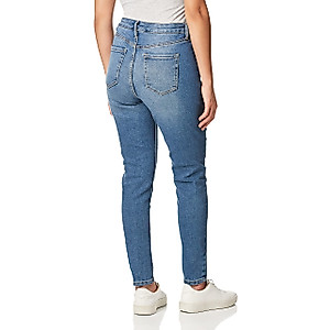 NINE WEST Women's High Rise Perfect Skinny Jean, Jules, 14 Regular