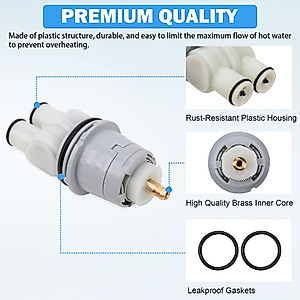 RP46074 Delta Shower Valve Cartridge Compatible with Delta 13/14 Series Bath Tub Shower Faucet Single Handle Universal Shower Valve Cartridge Repair Assembly Replacement Monitor Cartridge Parts