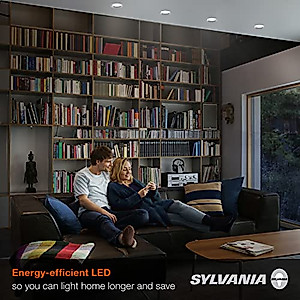LEDVANCE Sylvania PAR20 LED Flood Light Bulb, 50W = 7W, Dimmable, 13 Year, Medium Base, 550 Lumens, Wet-Rated, 5000K, Daylight - 2 Pack (40400)