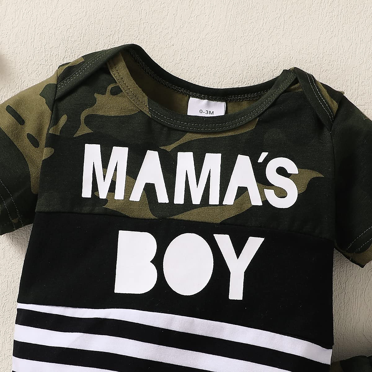 Renotemy Newborn Baby Boy Clothes Summer Outfits Premature Clothes Boys Cute Infant Boy Outfits Cotton Short Sleeve Blue Romper Ripped Pants Set 0-3 Months Baby Boys Clothes