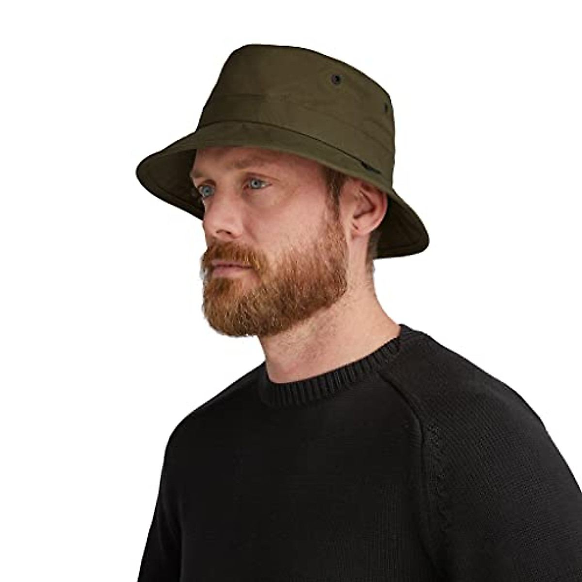 Tilley unisex adult Waxed Bucket Hat, Green, X-Large