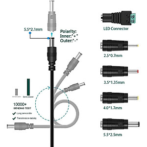 100V-240V AC to DC 24V 1A Power Supply Adapter for 24Volt 1Amp 650mA 500mA 150mA 2400mah 2500mah 2600mah Massage Gun Charger Power Cord