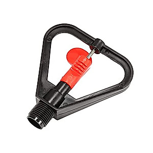 Gardening Irrigation Dripper 1/2" Middle Distance Nozzle Agricultural Garden Lawn Green Planting Irrigation Spray Rain Butterfly Rotary Impact Nozzle (Color : Rotary Nozzle 1)