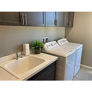 Countertop Acrylic Paper Towel Holder Modern Vertical Compact Dispenser Multi fold Elegant Space Saving