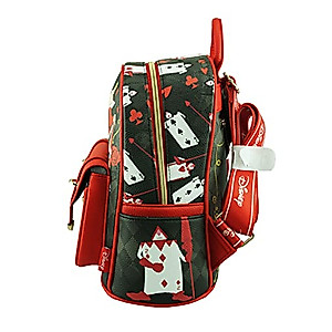 Wondapop Disney Queen of Hearts 11" Vegan Leather Fashion Mini Backpack