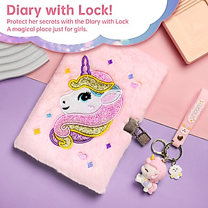 Jenria Unicorn Gifts for Girls, Girls Toys Age 6-8, Christmas Birthday Gifts for Girls Age 3 4 5 6 7 8 Years Old Girl Birthday Gift Ideas, Unicorn Toys, for Daughter, Niece