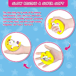 Heyzeibo Squishies Toys for Kids, Arts Crafts Squishy Gifts for Age 3 4 5 6+ Years Old Boys Girls Toddlers, Paint Your Own Squishies, Soft Stress Relief DIY Squishy Painting Toys for Adults Lovers