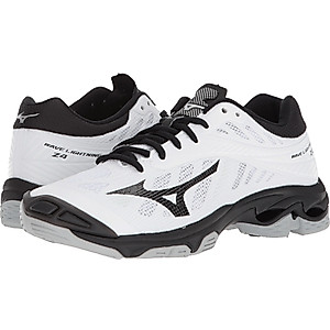 Mizuno Wave Lightning Z4 Womens White-Black 6 White/Black