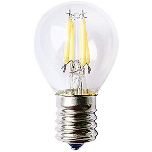HERO-LED S11-DSE17-4W-WW27 Dimmable S11 E17 Intermediate Base 4W LED Filament Light Bulb, 40W Equivalent, Warm White 2700K, 4-Pack