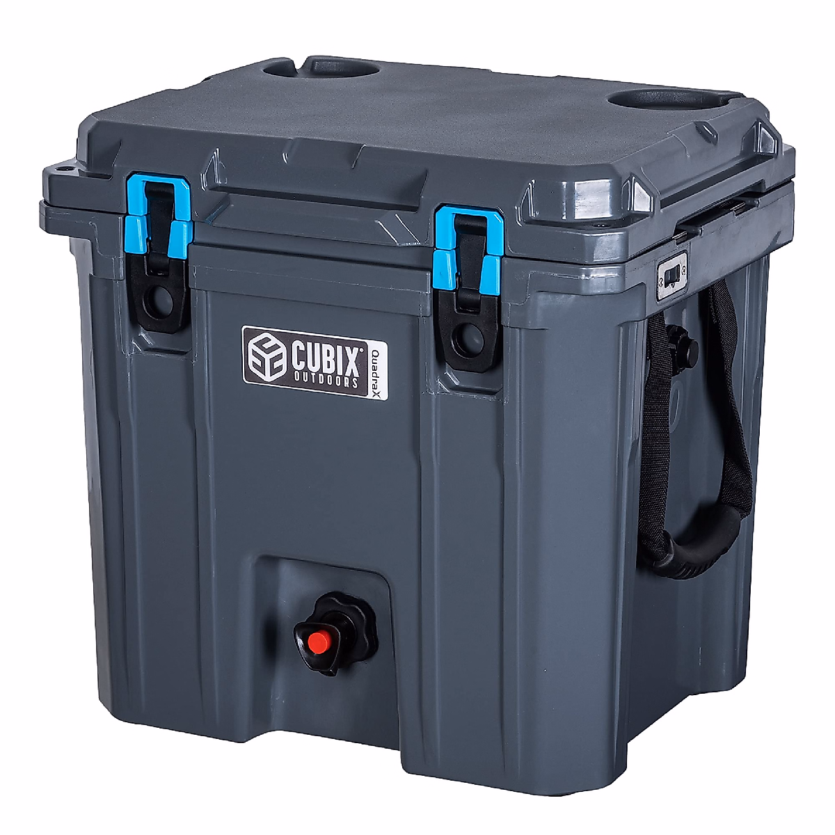Cubix Outdoors QuadraX 20QT 2-in-1 Beverage Hard Dispenser & Cooler, Portable for Parties, Camping, Beach | Use as Water Jug or Sports Drink Cooler | Cold Retention 5 Days