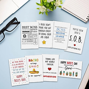 Hincoo Boss Day Gifts For Women, Best Boss Gifts For Women, Bosses Day Card, Bosses Day Gifts For Women, Bosses Day Gifts For Men, Boss Lady Gifts For Women(card 04)