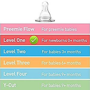 Dr. Brown's Bottles 6 Count (4 Oz), Option Bottles Can Be Used with or Without the Vent