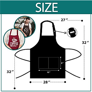 Mr Mrs Aprons, Personalized Aprons For Women and Men, Mr Mrs Gifts, Wedding Gifts, Fathers Day Gifts, Kitchen Apron, Gift For Dad, Cooking Gifts For Chef, Black BBQ Grilling Aprons
