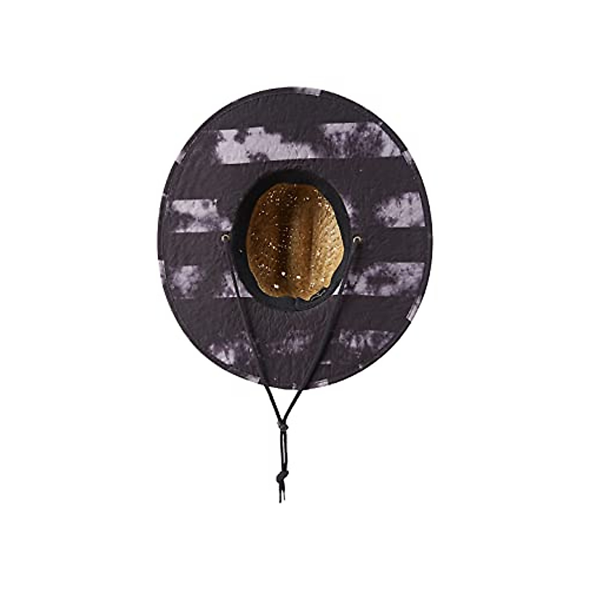 Quiksilver mens Outsider Lifeguard Beach Straw Sun Hat, Black/Camo, Large-X-Large US