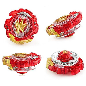 Bay Blades for 8-12 Bey Battle Burst Toy B-203-01 Super Hyperion MR.Tp. Xp-2 Booster Battling Tops Gaming Top Toys Play Blade Blades for Boys 6-8 Birthday Festival Gift for Children Kids