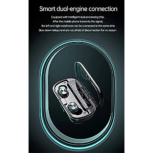 2022 New X8 F9 F9-5 F9-10 Wireless TWS BT 5.1 Earphone LED Power Display Audifonos Headphone Headset in-Ear HiFi Earbuds X8 Black